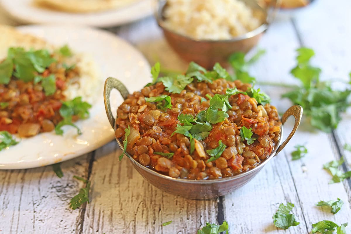 Sabut masoor dal (Whole masoor dal) - Cadry's Kitchen