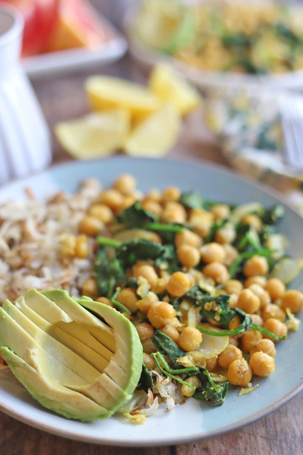 Chickpea scramble: 15 minute vegan breakfast - Cadry's Kitchen