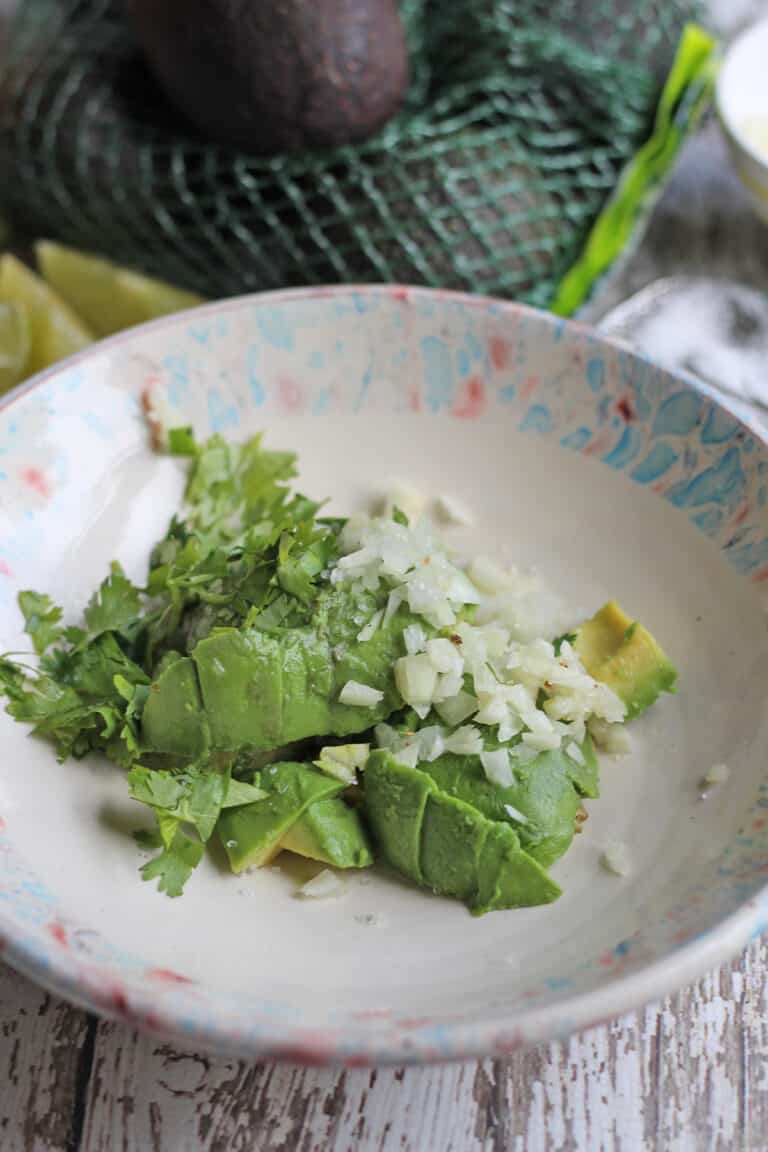 Simple 6-ingredient guacamole - Cadry's Kitchen