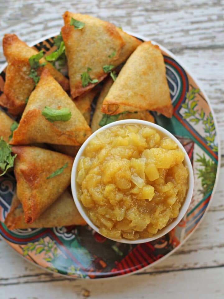 Vegan ham feast with pineapple brown sugar glaze - Cadry's Kitchen