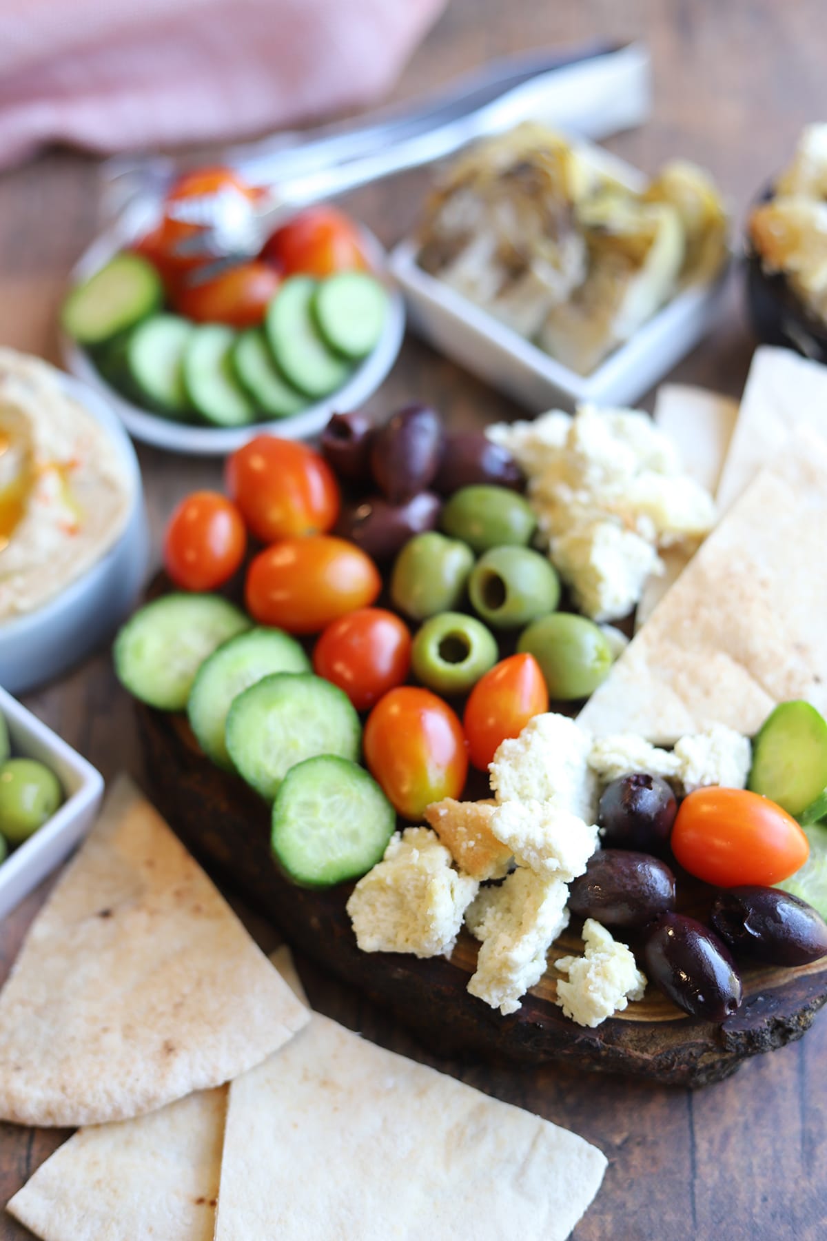 Vegan feta cheese with almonds - Cadry's Kitchen