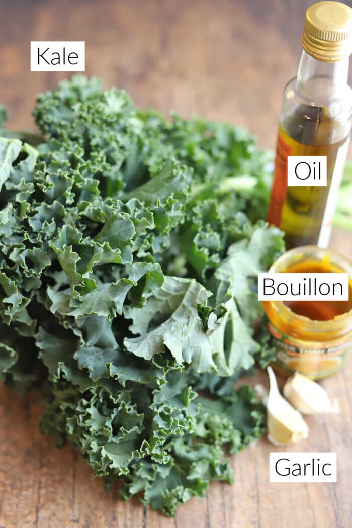 Sautéed kale with garlic (Easy side dish) - Cadry's Kitchen