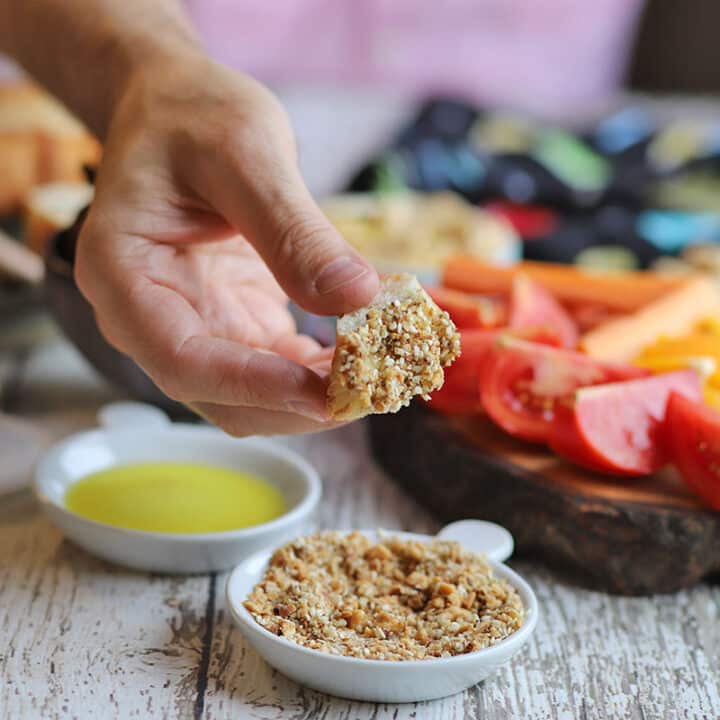 Almond dukkah (nut & spice blend) - Cadry's Kitchen