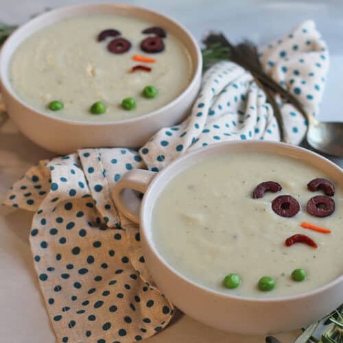 Melted snowman soup with potatoes - Cadry's Kitchen