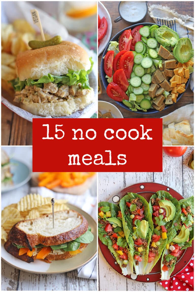 15 no cook meals for summer - Cadry's Kitchen