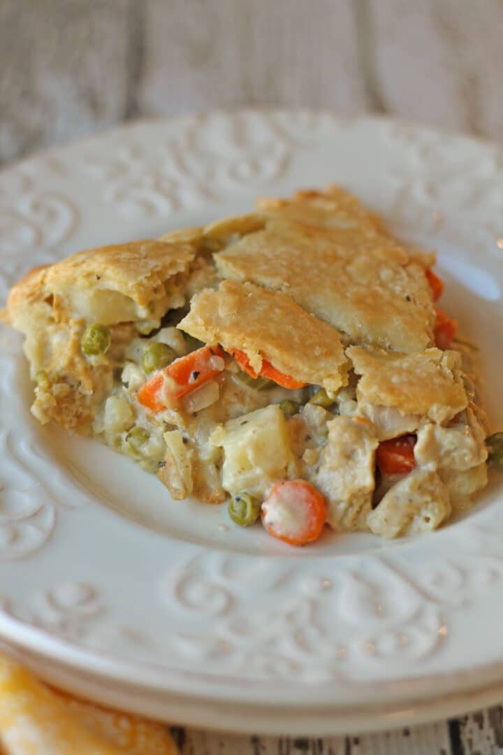 Vegan chicken pot pie (Using frozen crust!) - Cadry's Kitchen