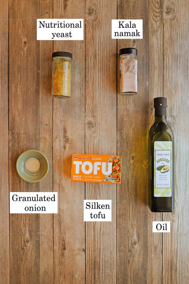 The easiest silken tofu scramble recipe (Just 5 ingredients!) - Cadry's ...