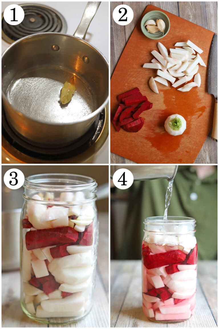 Quick pickled turnips (Middle Eastern style) - Cadry's Kitchen