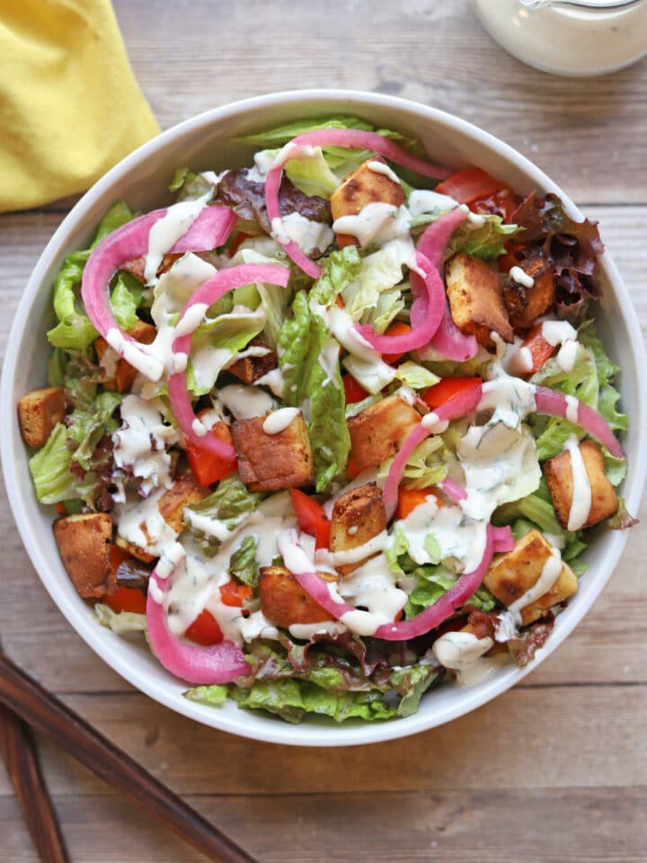 Creamy cashew salad dressing (Vegan) - Cadry's Kitchen