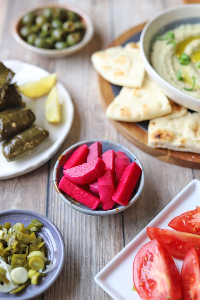 Quick pickled turnips (Middle Eastern style) - Cadry's Kitchen