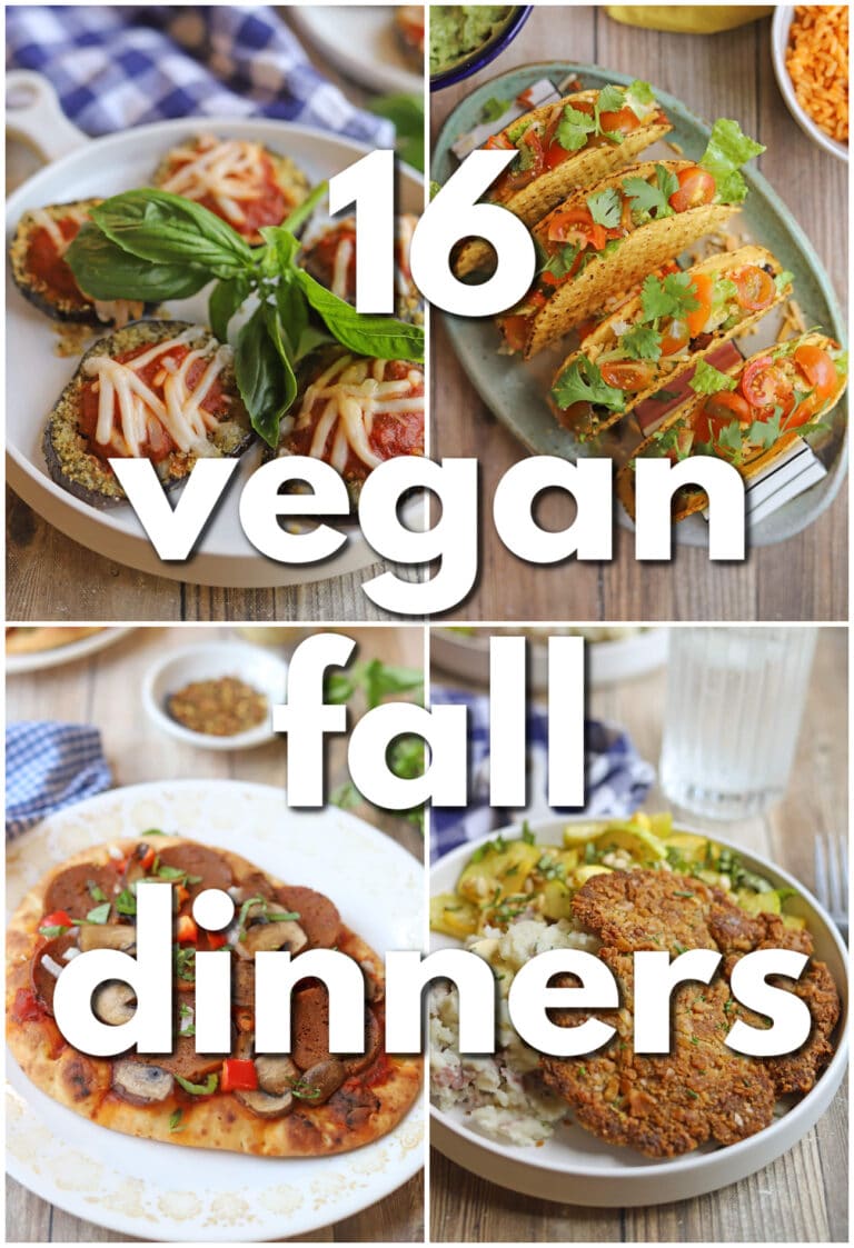 16 cozy vegan fall dinners (that aren't soup) - Cadry's Kitchen