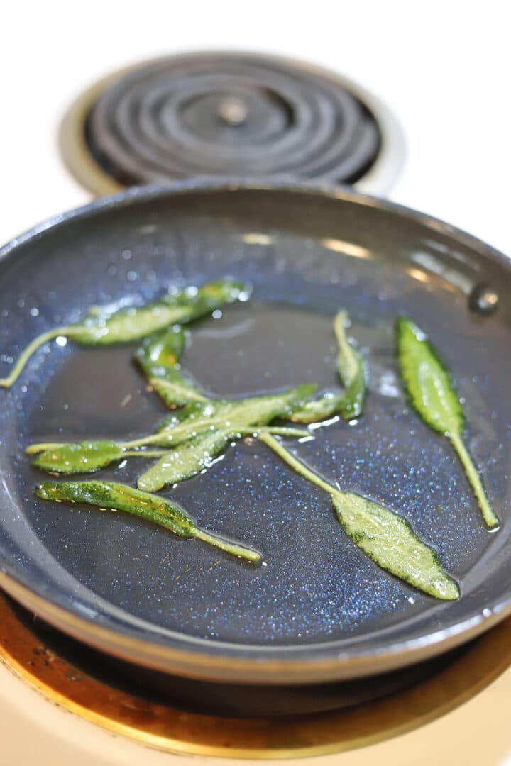 Crispy fried sage leaves (easy 3-ingredient garnish) - Cadry's Kitchen
