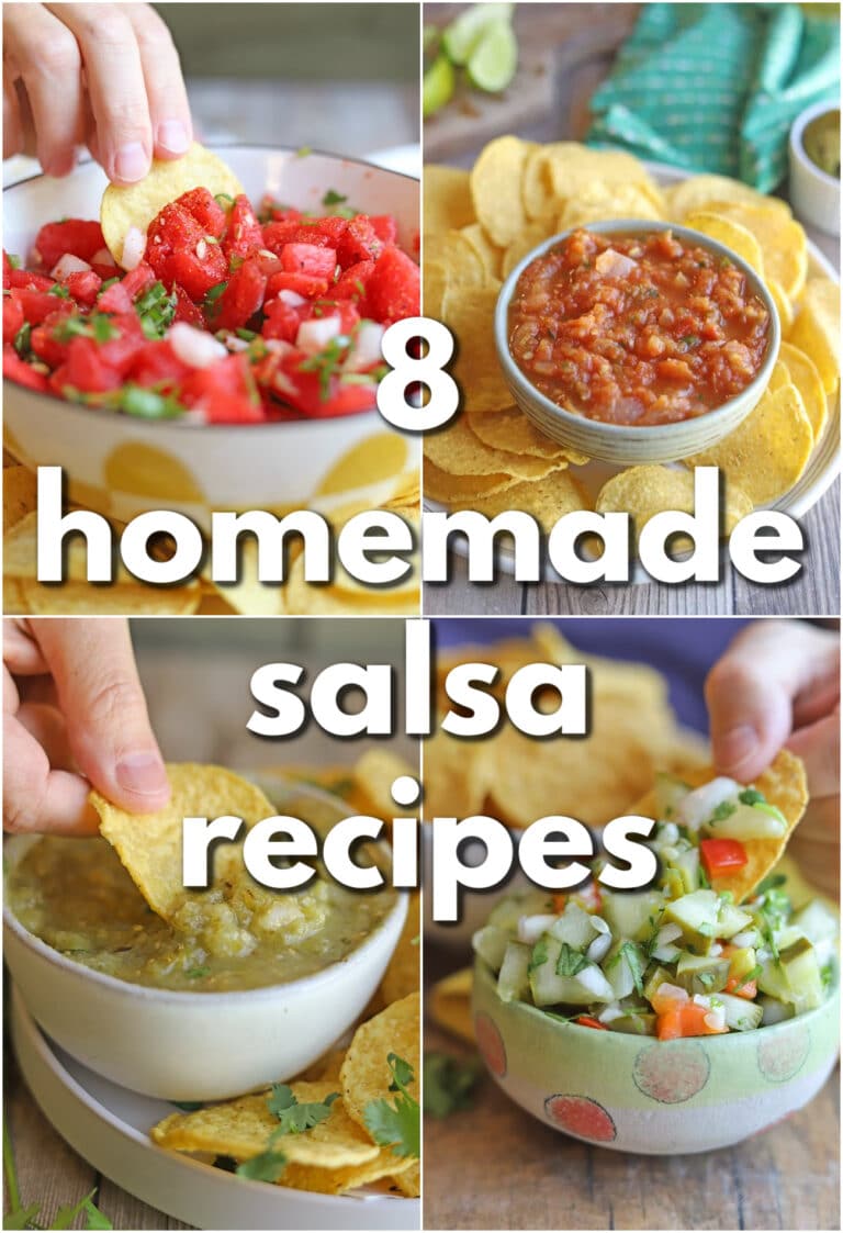8 homemade salsa recipes (classic, fruity, and bold) - Cadry's Kitchen